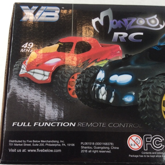 Monzoo | Toys | Monzoo Rc Xvb 27mhz Full Function Remote Control Car ...